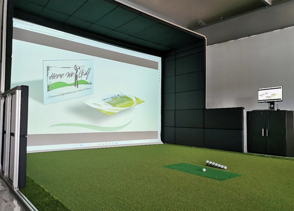Cage complète Simulateur de Golf - Herewegolf
