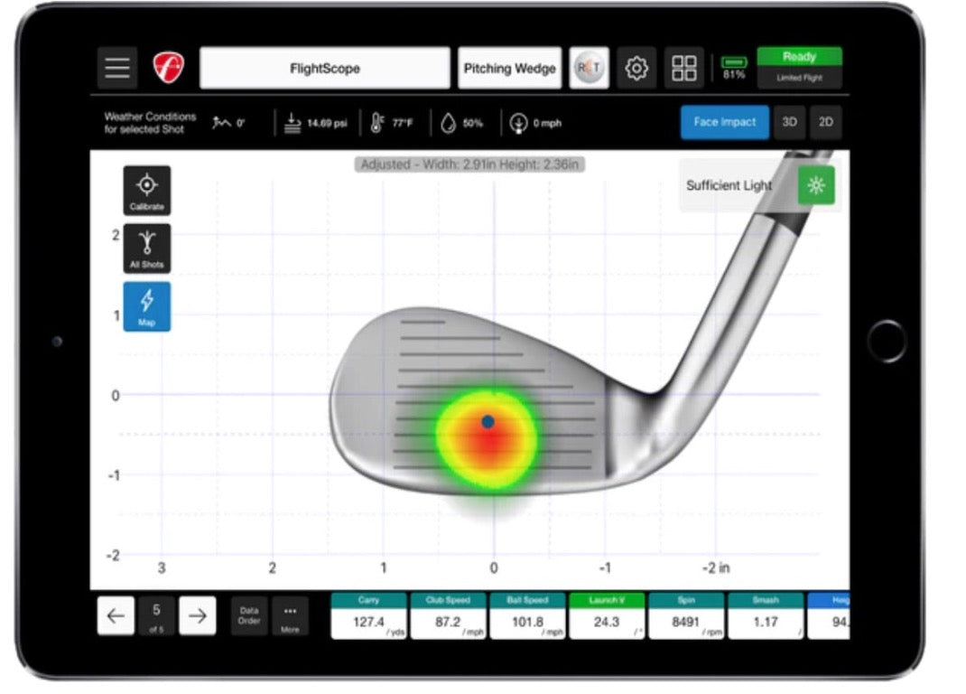 Logiciel Simulateur de golf GS Pro - Herewegolf